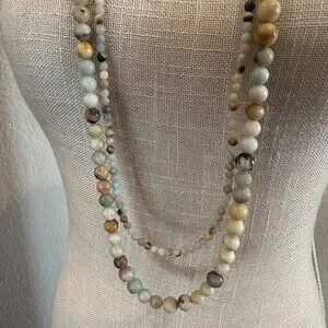 Vintage | Jewelry | Vintage Stone And Chain Artisan Necklace | Poshmark